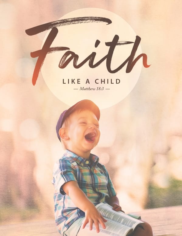ShareFaith Media » Faith Like A Child Church Flyer – ShareFaith Media