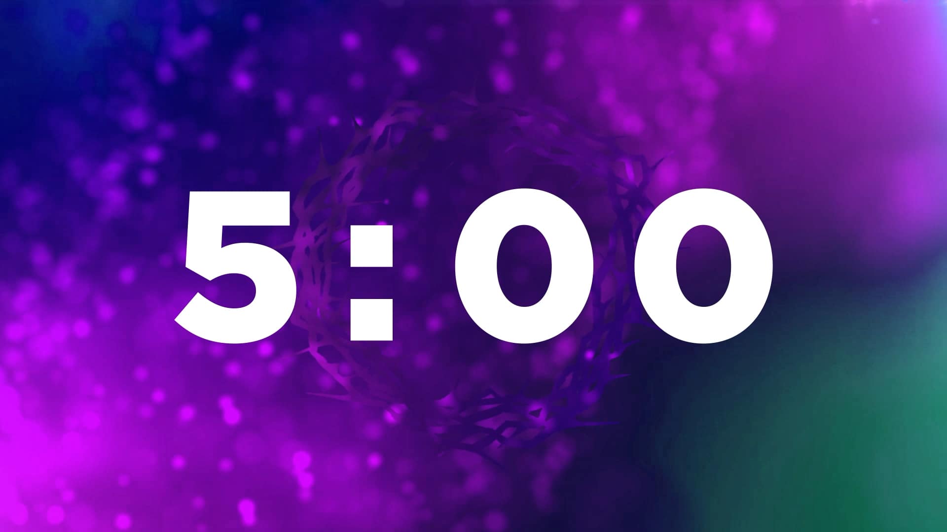 Particles 5 minute Countdown Church Motion – ShareFaith Media