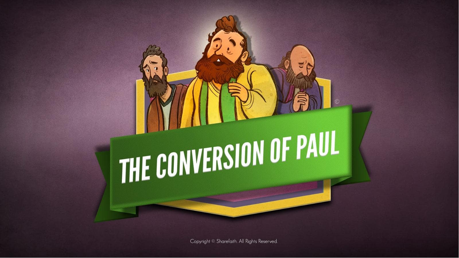 Acts 9 Paul’s Conversion Kids Bible Stories – ShareFaith Media