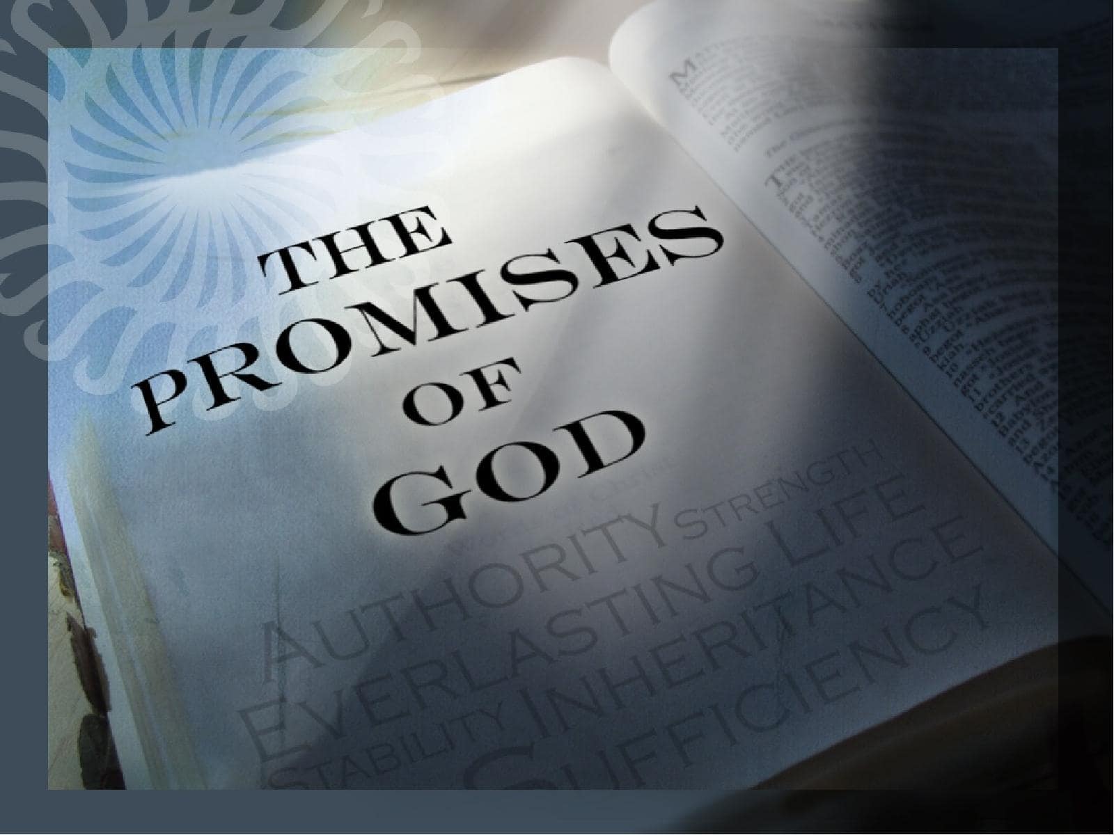Promises of God PowerPoint – ShareFaith Media