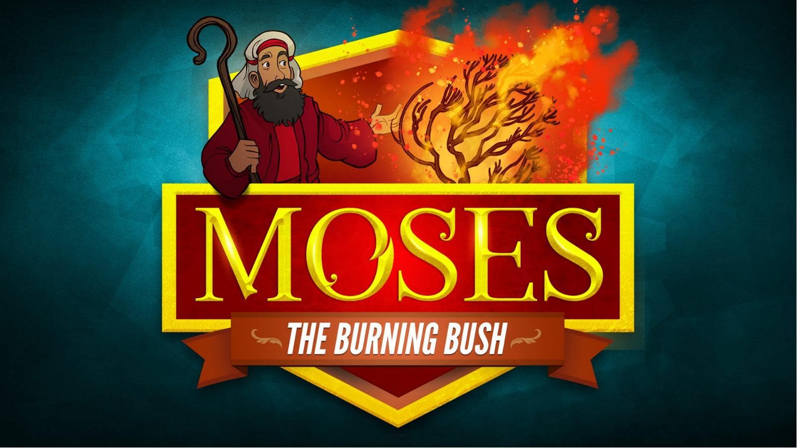 Exodus 3 Moses and the Burning Bush Kids Bible Stories – ShareFaith Media