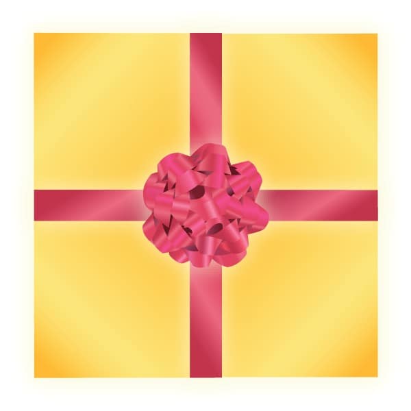 ShareFaith Media » Yellow and Red Wrapped Gift – ShareFaith Media