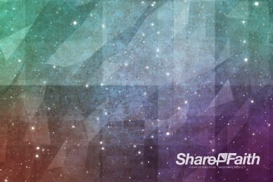 ShareFaith Media » Geometric Space Worship Video Background ...