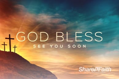 ShareFaith Media » The Cross of Christ Goodbye Church Motion Graphic ...