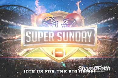 ShareFaith Media » Super Sunday Stadium Motion Graphic – ShareFaith Media