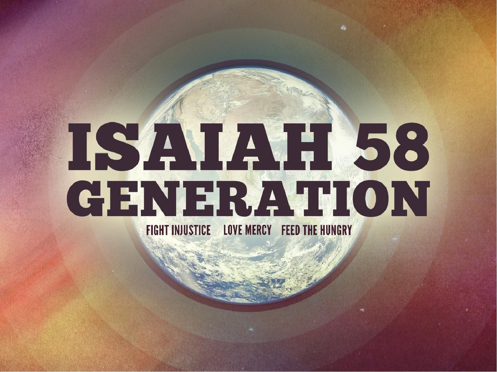 ShareFaith Media » Isaiah 58 Generation Christian Mission PowerPoint ...