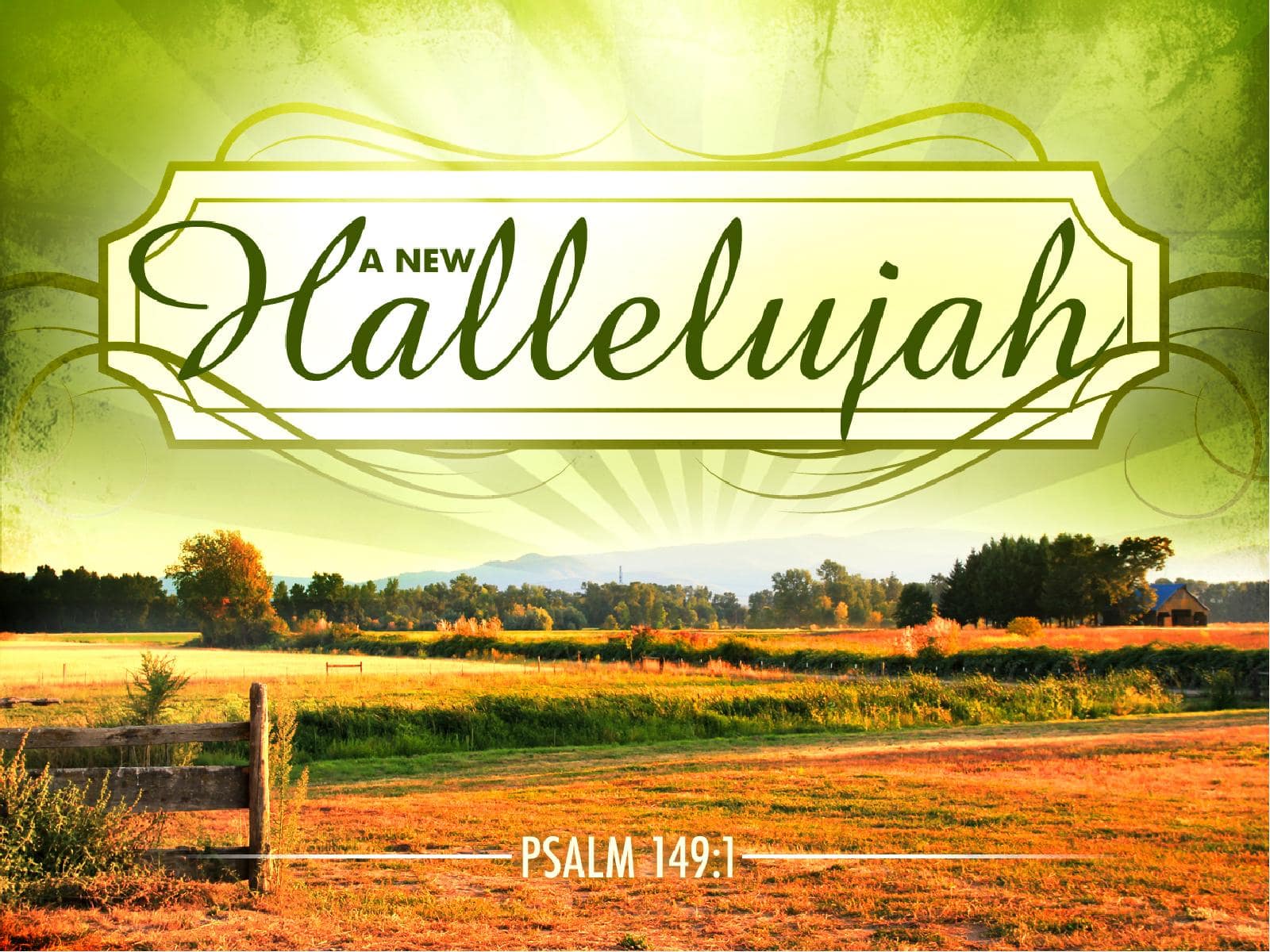 ShareFaith Media » Hallelujah PowerPoint Template – ShareFaith Media