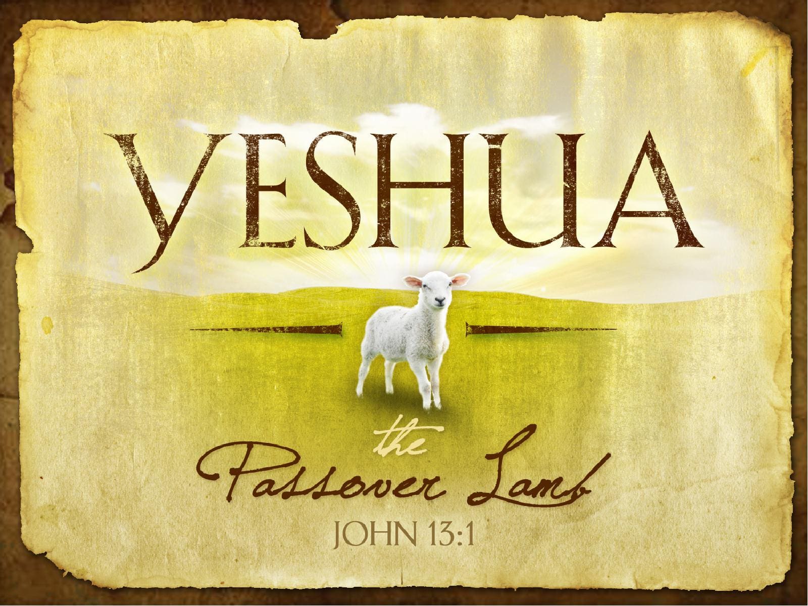 ShareFaith Media » Yeshua Passover Church PowerPoint – ShareFaith Media