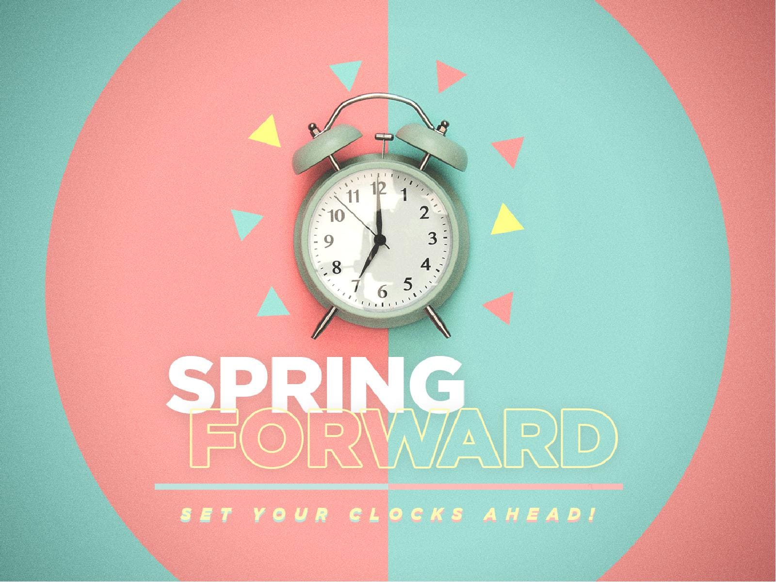 ShareFaith Media » Spring Forward Alarm Clock Graphic Design ...