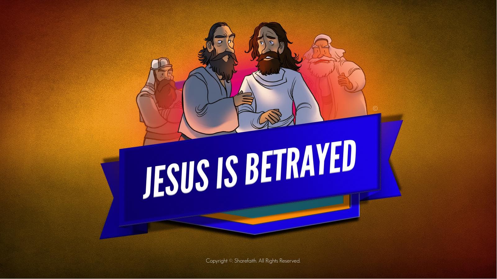 ShareFaith Media » Matthew 26 Jesus is Betrayed Kids Bible Story ...