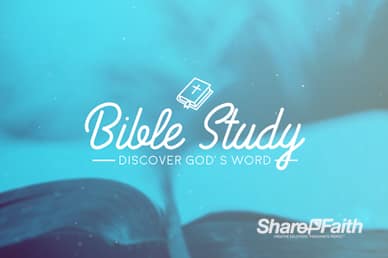 ShareFaith Media » Church Bible Study Motion Graphic – ShareFaith Media