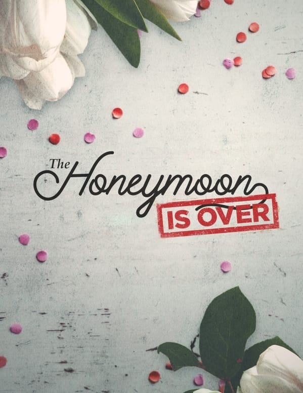 ShareFaith Media » Honeymoon Is Over Church Flyer – ShareFaith Media