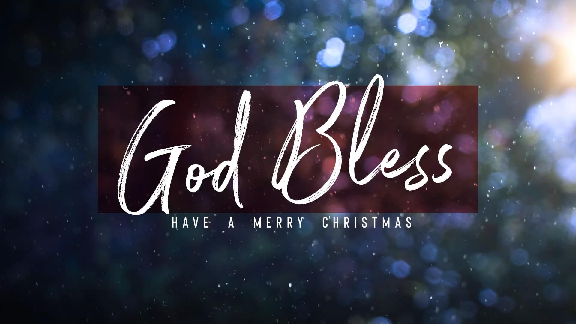 ShareFaith Media » God Bless Winter Snow Church Motion – ShareFaith Media
