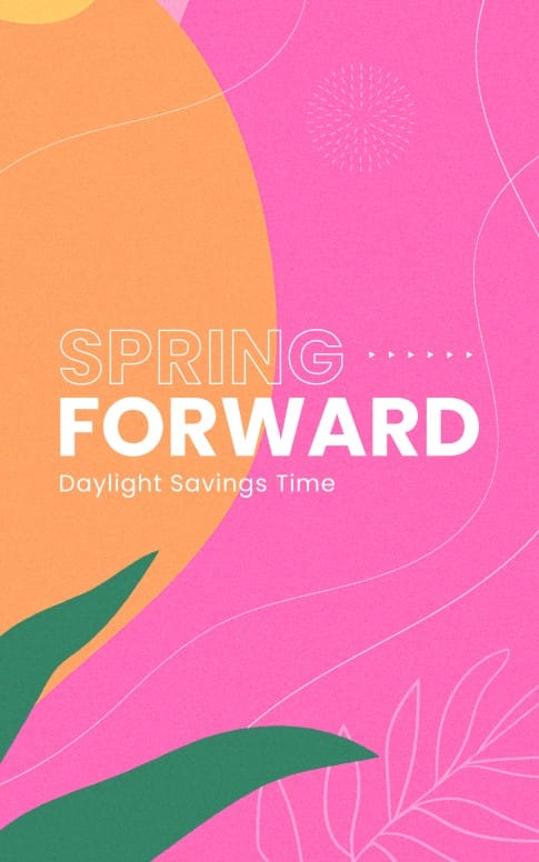 ShareFaith Media » Spring Forward 2022 Bulletin Cover – ShareFaith Media