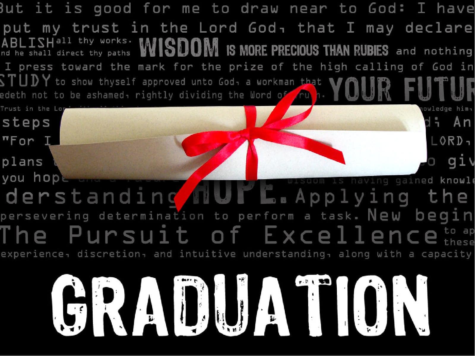 ShareFaith Media » Graduation with Rolled Diploma – ShareFaith Media