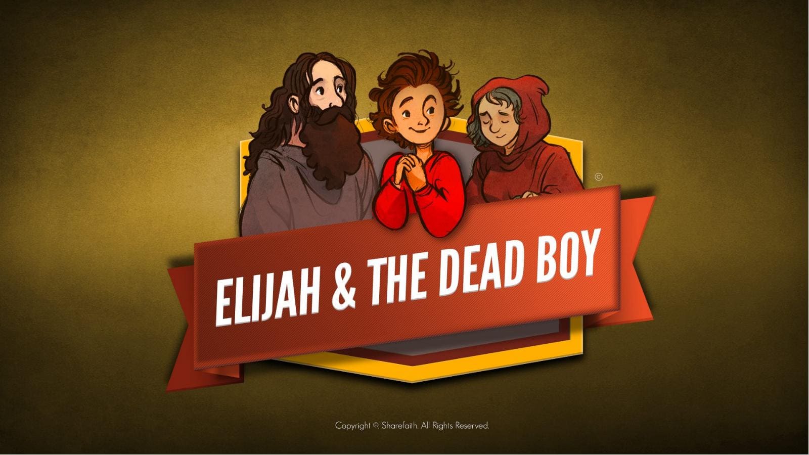 ShareFaith Media » 1 Kings 17 Elijah and the Widow Kids Bible Story ...