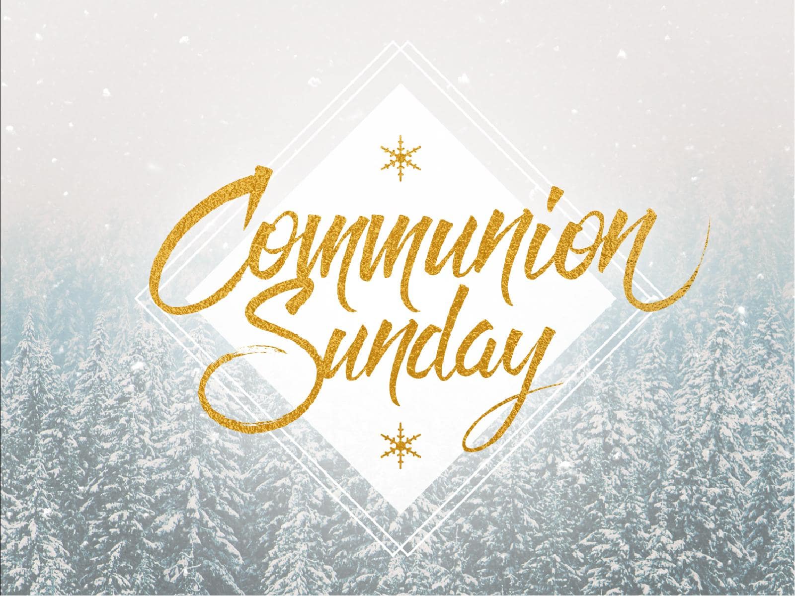ShareFaith Media » Winter Communion Sunday Christian Sermon PowerPoint ...