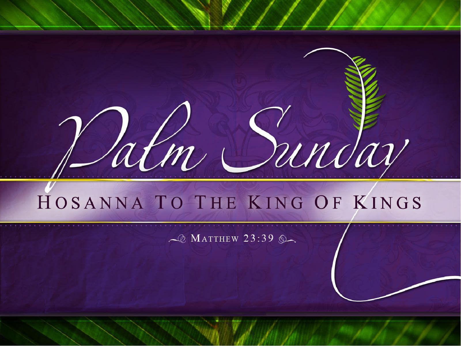 ShareFaith Media » Palm Sunday PowerPoint Template – ShareFaith Media