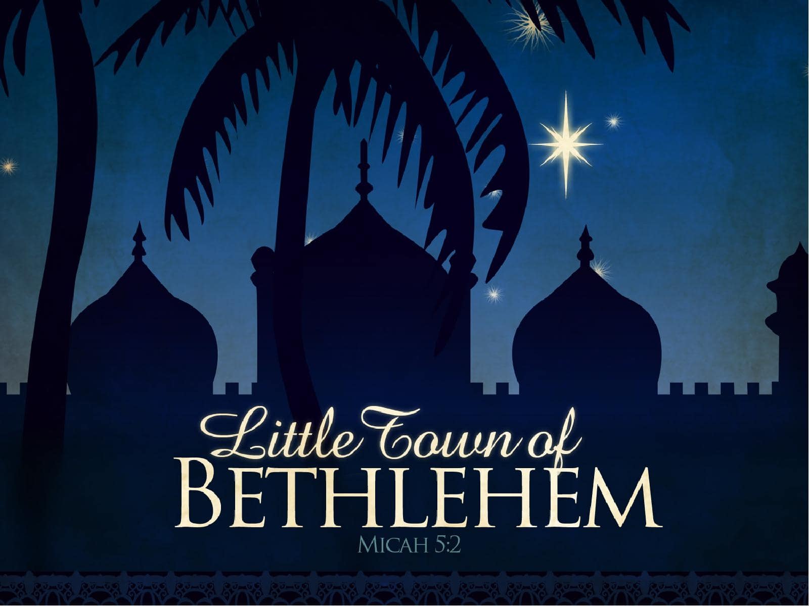 ShareFaith Media » Oh Little Town Of Bethlehem PowerPoint Template ...