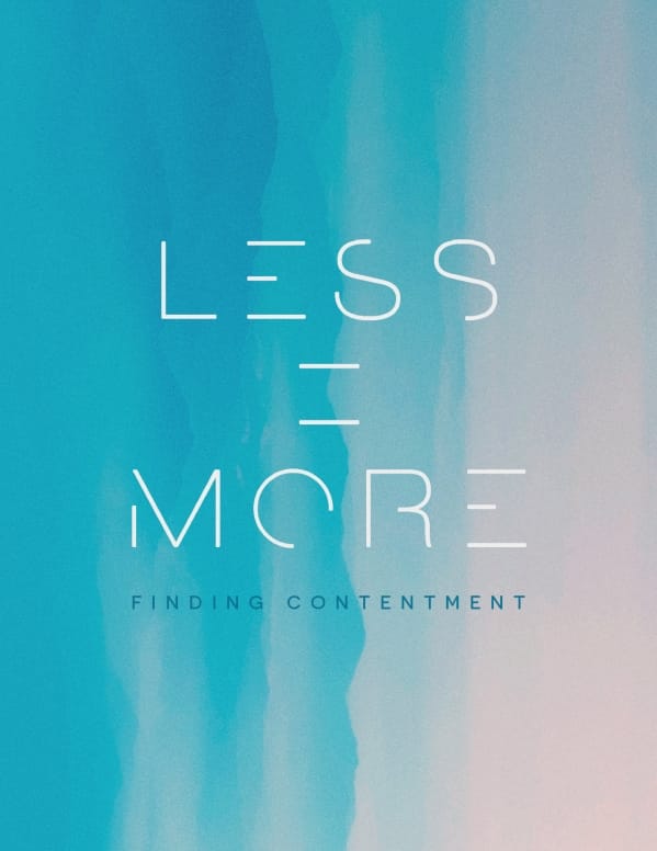 ShareFaith Media » Less is More: Flyer – ShareFaith Media