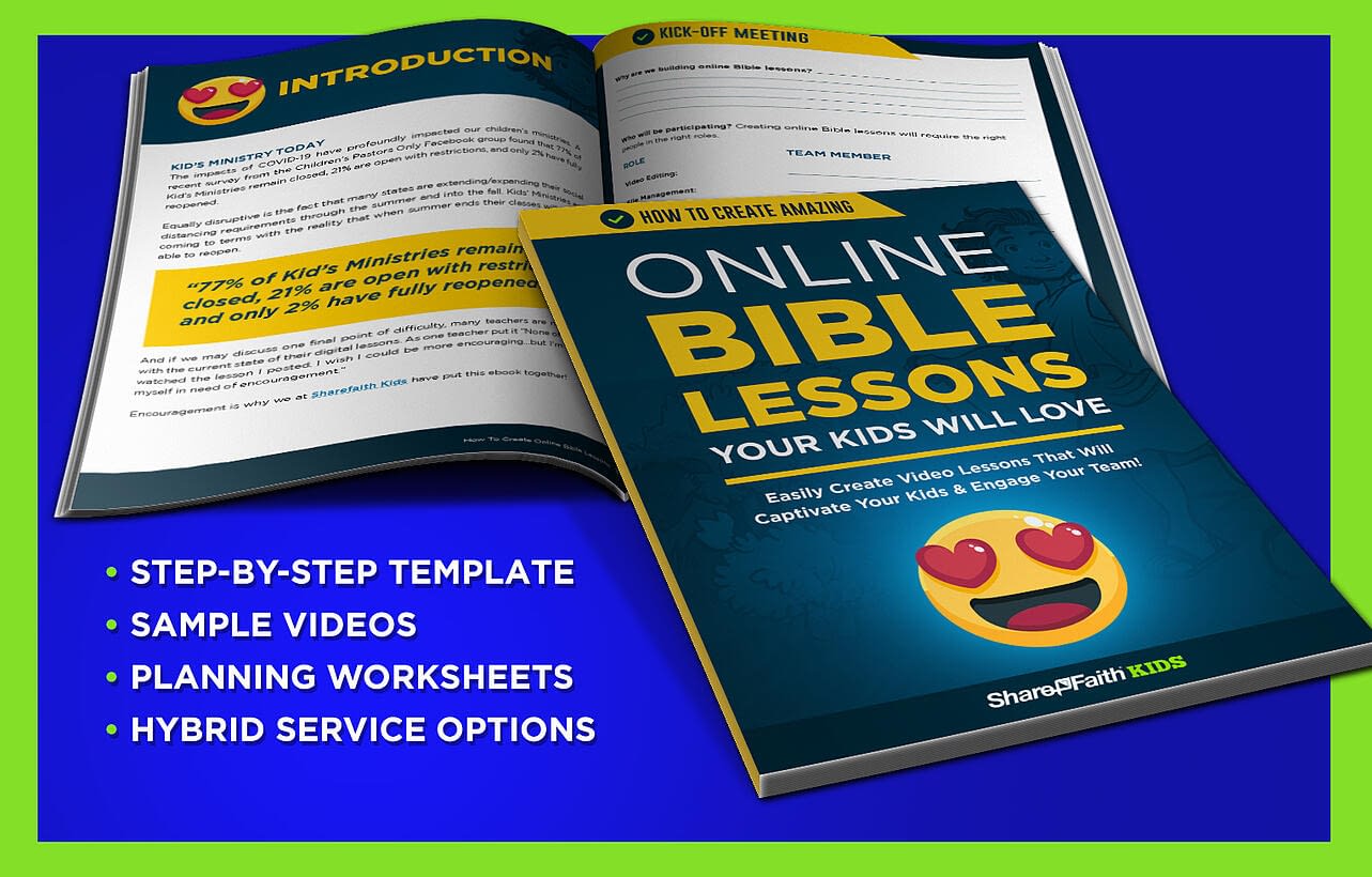 How to Create Amazing Online Bible Lessons You Kids Will Love