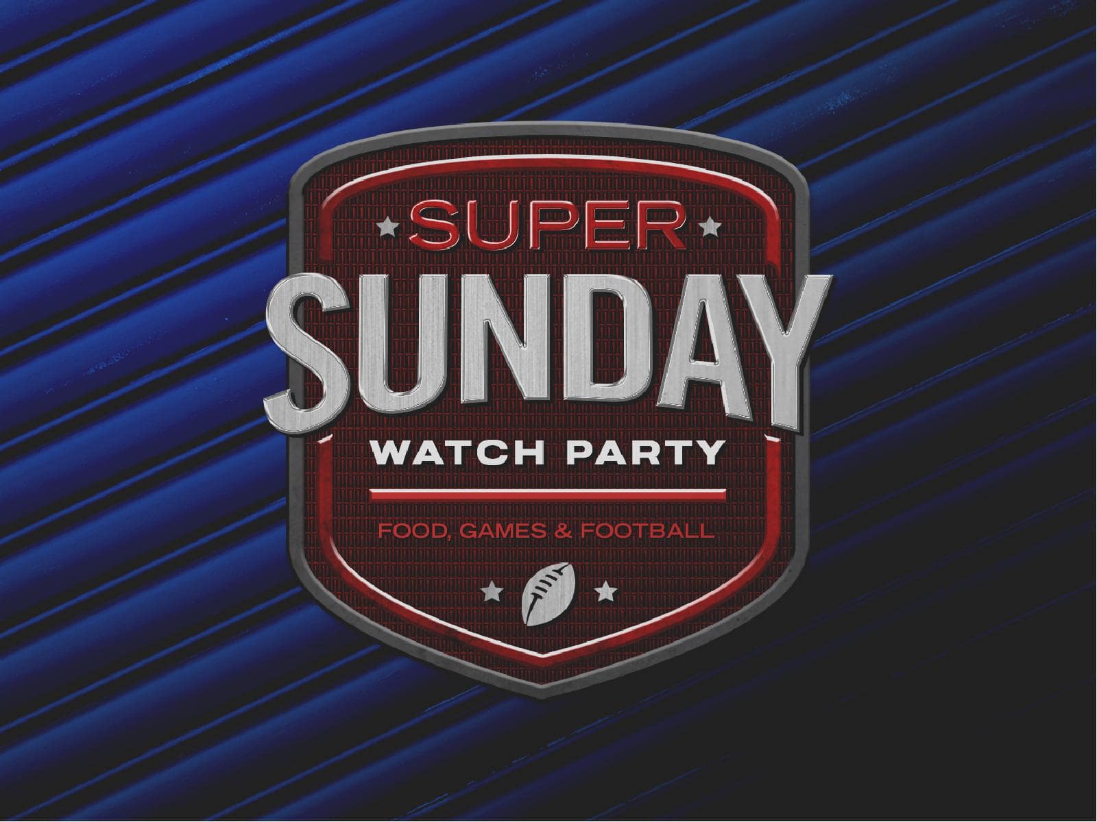 ShareFaith Media » Super Sunday Blue Church Bifold Bulletin ...