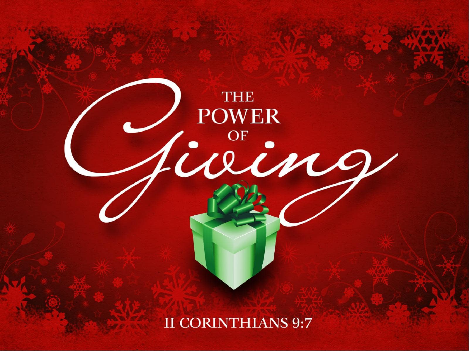 ShareFaith Media » Gift of Christmas Background Slide – ShareFaith Media