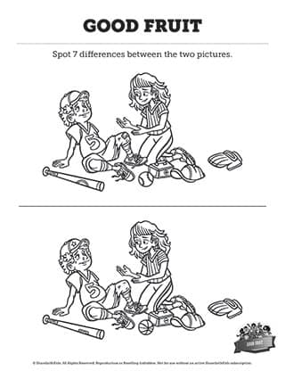 ShareFaith Media » Good Fruit: Coloring Pages – ShareFaith Media