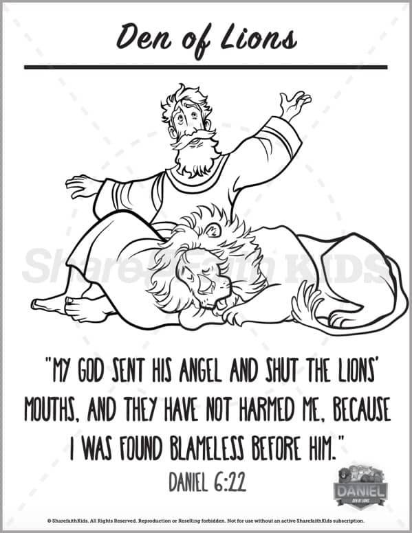 coloring pages lions