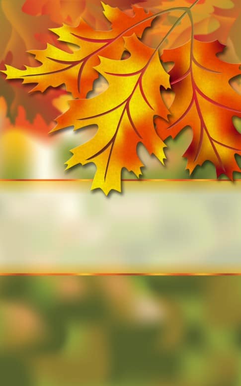 ShareFaith Media » Autumn Leaves Church Bulletin – ShareFaith Media
