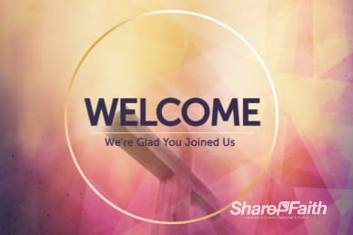 ShareFaith Media » Abstract Clouds and Cross Religious Welcome Video ...