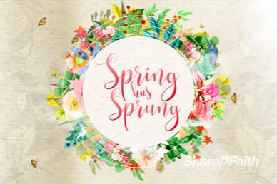 ShareFaith Media » Spring Has Sprung Church Motion Graphic – ShareFaith ...