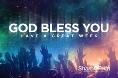 ShareFaith Media » Be Lifted High Goodbye Church Motion Graphic ...
