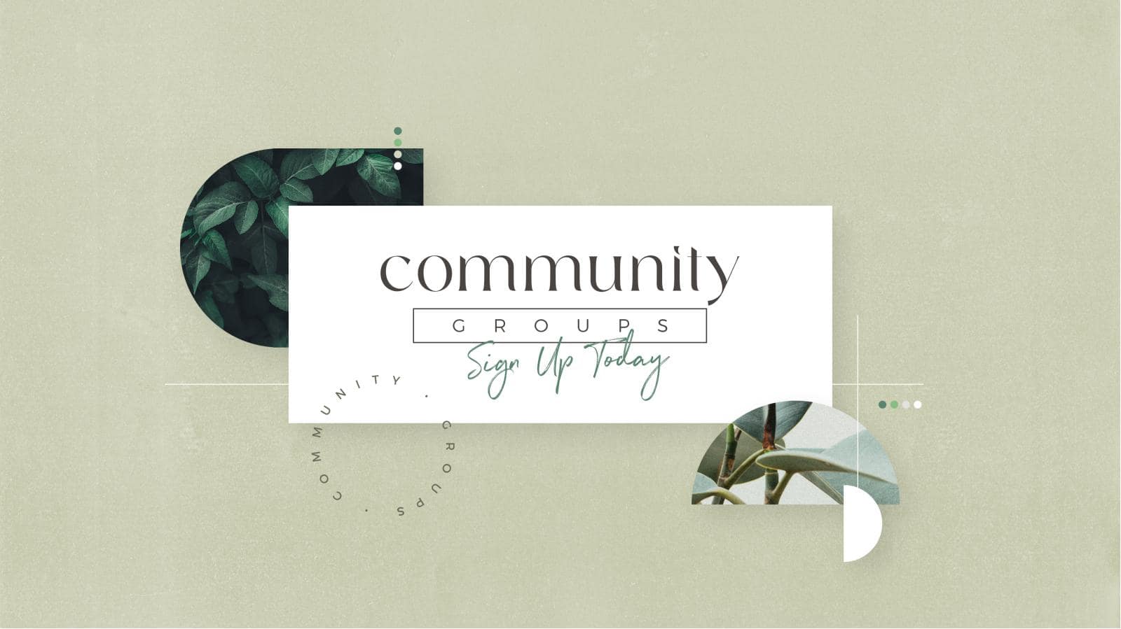 ShareFaith Media » Community Group Spring Pre Service Slides ...