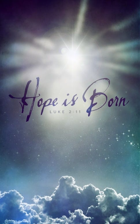 ShareFaith Media » Hope is Born Ministry Bulletin – ShareFaith Media