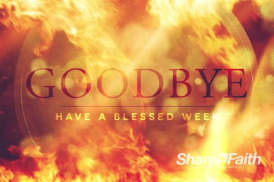 ShareFaith Media » Consuming Fire Christian Goodbye Motion Video ...