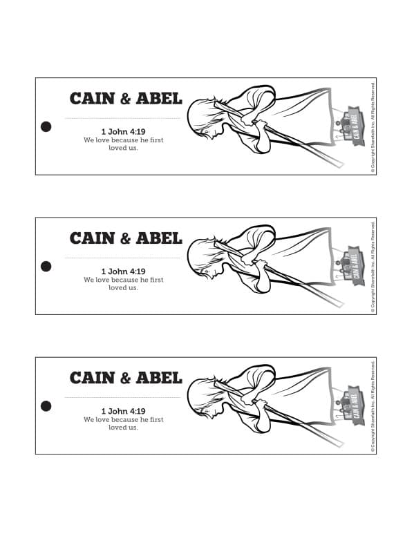 ShareFaith Media » Cain and Abel Bible Bookmarks – ShareFaith Media