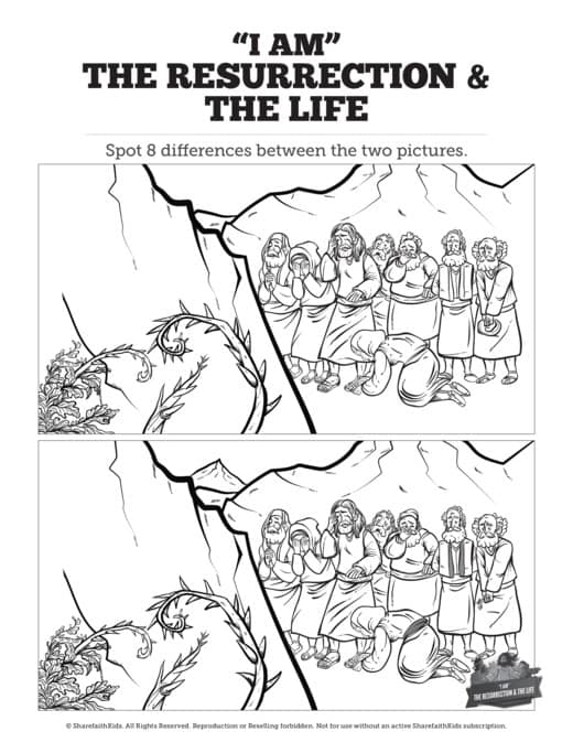 ShareFaith Media » John 11 I am the Resurrection and the Life Kids Spot ...