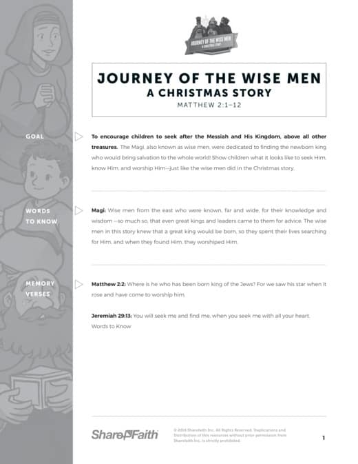 ShareFaith Media » Matthew 2 Journey of the Wise Men: The Magi ...