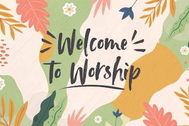 ShareFaith Media » Hello Spring Welcome Church Motion Graphic ...
