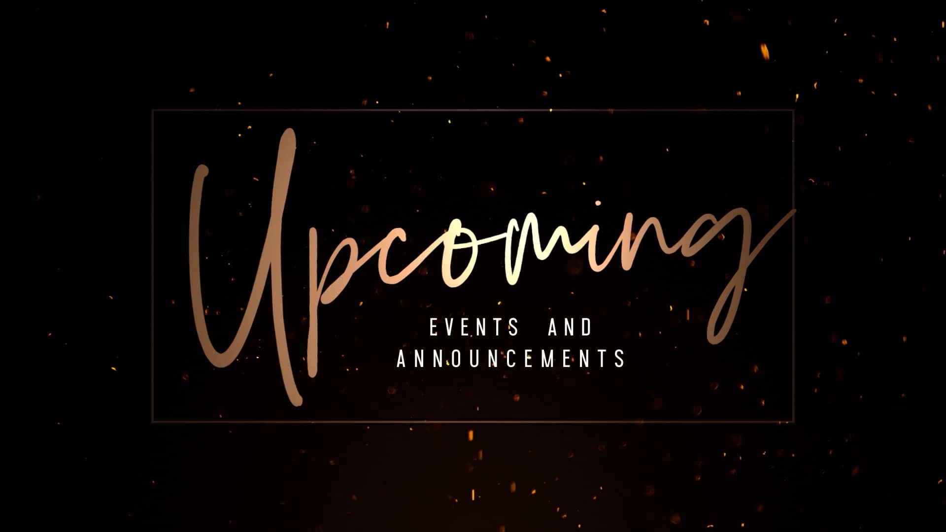 ShareFaith Media » Upcoming Events Ember Church Motion Graphic ...