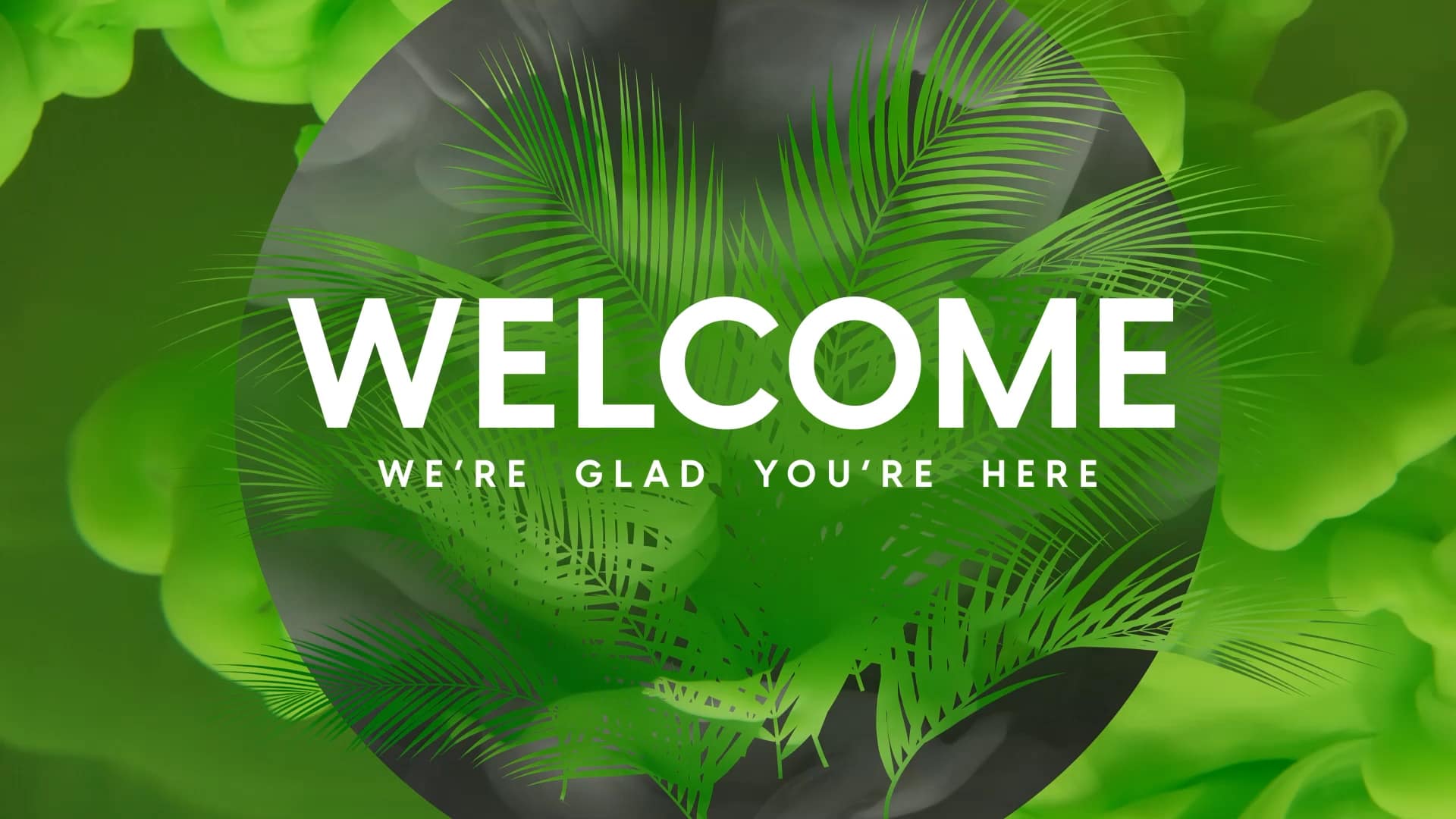 ShareFaith Media » Palm Sunday Welcome Colormix Church Motion Graphics ...