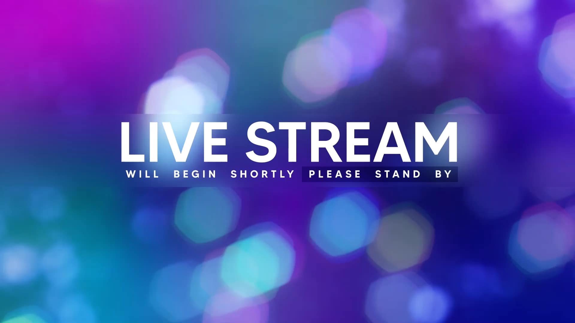 ShareFaith Media » Live Stream Bokeh Lights Motion Graphics ...