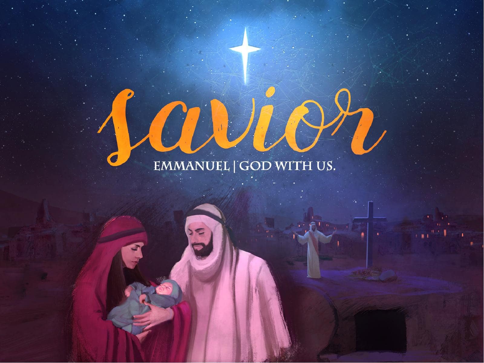 ShareFaith Media » A Savior is Born Christmas PowerPoint – ShareFaith Media